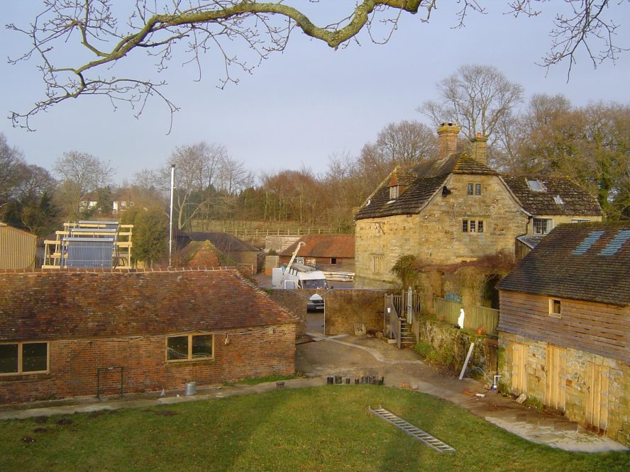 A listed farmhouse and visitor accommodation supplied with heating and ...